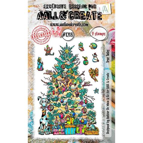 Aall And Create Tree Tales A6 Clear Stamp Set Aall And Create A