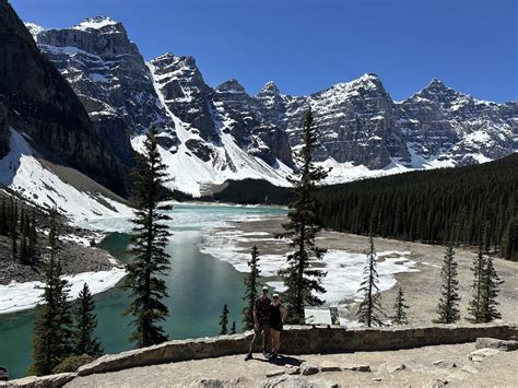 Hiking The Rockpile Trail At Moraine Lake