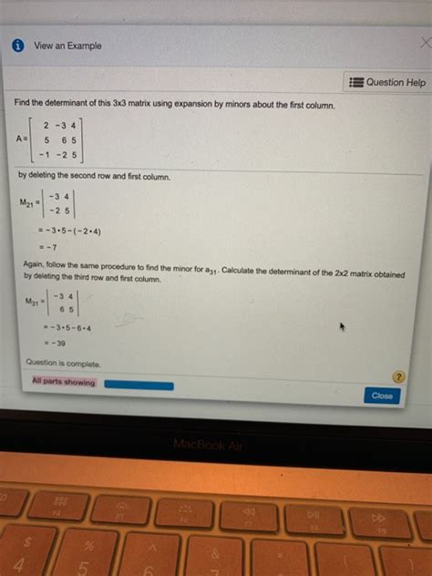 Solved Find The Determinant Of This X Matrix Using Chegg Com