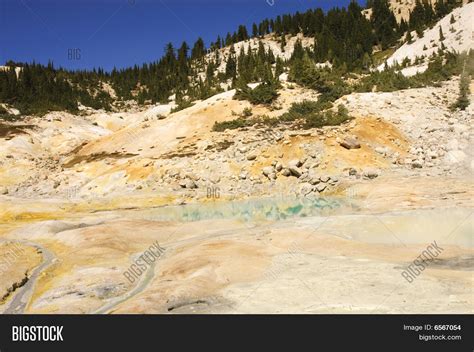 Mount Lassen Sulpher Image And Photo Free Trial Bigstock