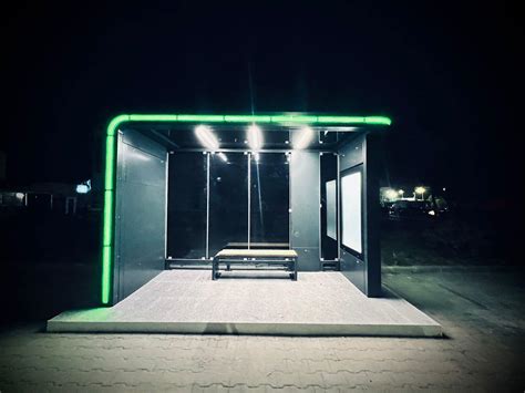Montarea noilor stații de autobuz în Tunari și modernizarea iluminatului public P Metropolis