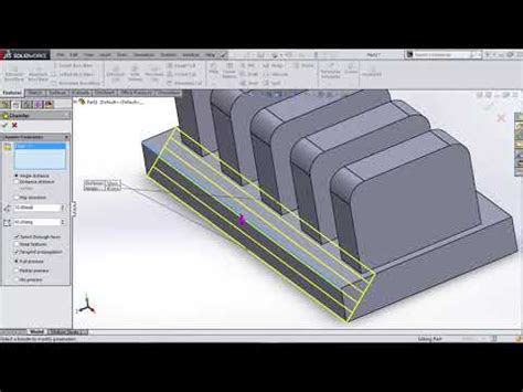 sp 5Modelling Simple Solids Using Solidworks-5-(Chamfer, FIllet ...