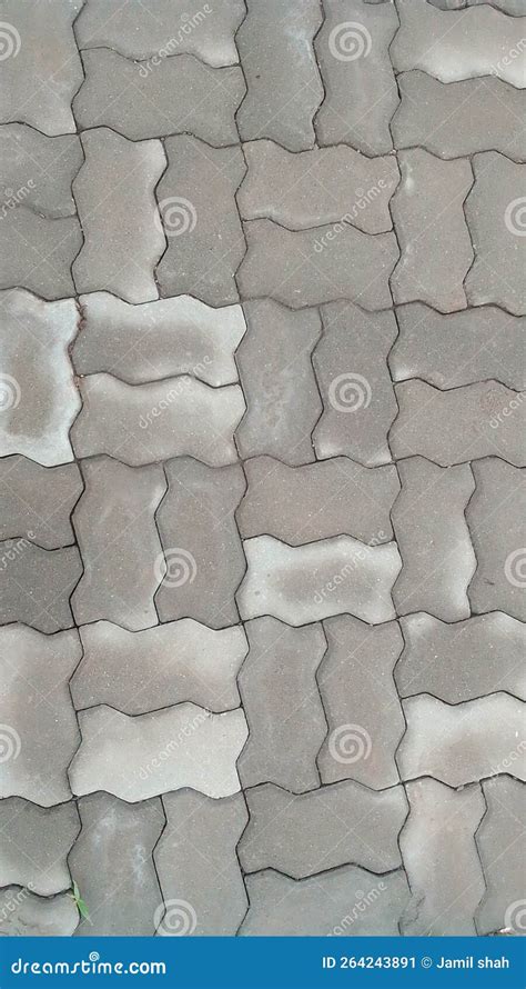 Bricks Footpath Wall Texture Pattern Stock Image Image Of Wall