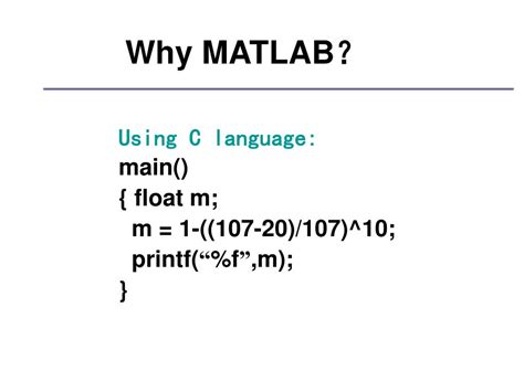 Ppt Matlab And Its Applications In Engineering Powerpoint Presentation