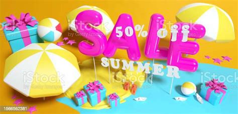 3d 템플릿 디자인 노란 우산과 공 여름 세일 종이 선박 0명에 대한 스톡 사진 및 기타 이미지 0명 3차원 형태 가격