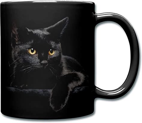 Oflich Black Cat Coffee Mug Black Cat Ts Black Cat