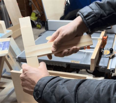 Half Lap Joint Finding The Center Wood Rather DIY