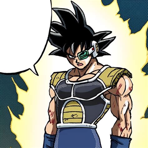 Bardock Icon [manga Color] Dbs