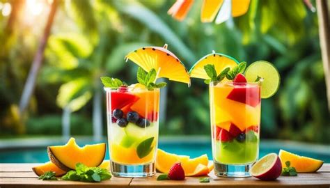 Fresh Homemade Fruit Cocktail Recipe Ideas