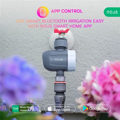 nous tuya bluetooth sprinkler controller with timer smart life