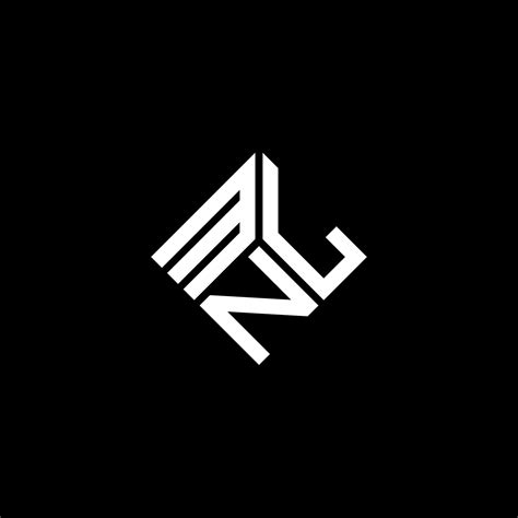Mnl Letter Logo Design On Black Background Mnl Creative Initials