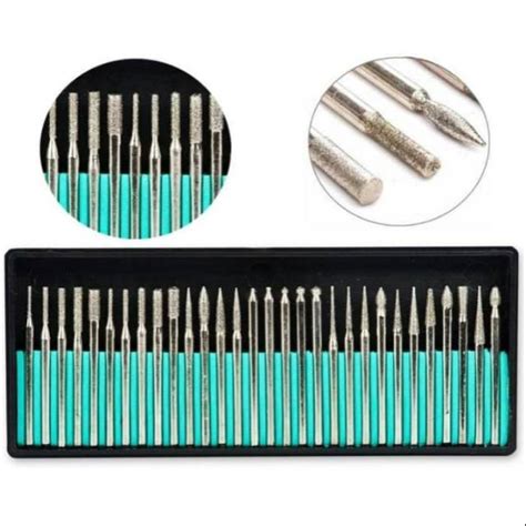Jual Diamond Mounted Pointer Set 30 Pcs Mata Ukir Mini Die Grinder