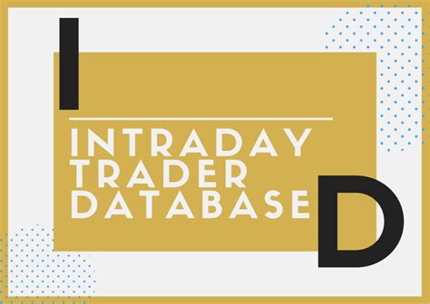 Intraday Trader Database At ₹ 4999 In Indore Id 21938509862