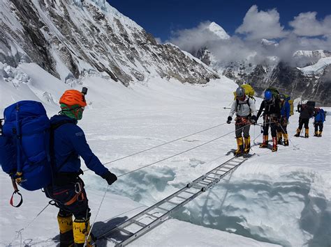 Mount Everest Khumbu Icefall