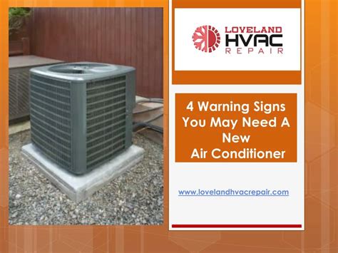 Ppt 4 Warning Signs You May Need A New Air Conditioner Powerpoint