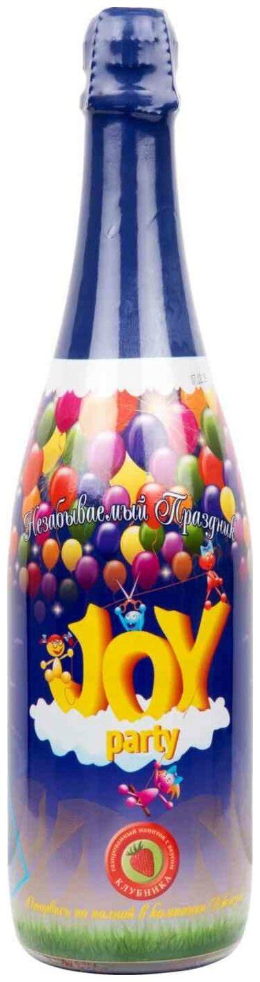 Детское шампанское Joy Party Клубника — купить в интернет-магазине по ...
