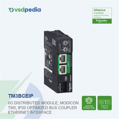 Promo Ethernet Tm3 Bus Coupler Module Schneider Tm3bceip Cicil 0 3x