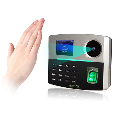 3 Inch Color Screen Fingerprint Time Attendance Terminal With Palm Recognition Attendance And