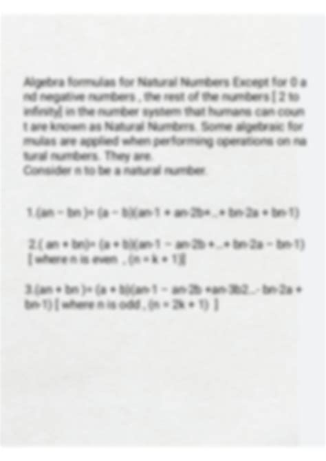 Solution Algebra With Proper Explanation Formulas And Questions