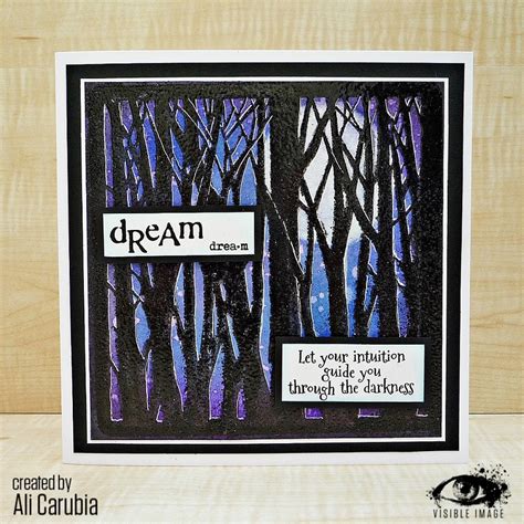 Visible Image X Stencil The Forest