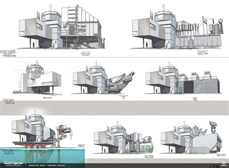 Artstation Ghost Recon Breakpoint Environment Part 1 Ghost