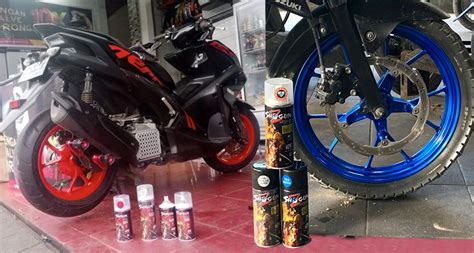 Motor Velg Putih General Tips