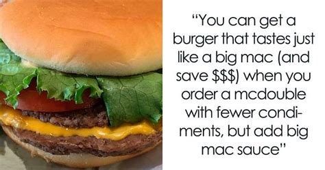 Mcdonalds Customers Are Sharing How They Hacked The Menu In 30 Pics