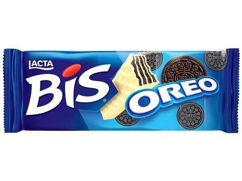 Barra De Chocolate Bis Oreo Branco Com Biscoito Oreo 1008g Lacta