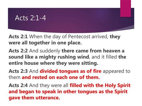 Intimacy With The Holy Spirit Holiness And Power Ppt