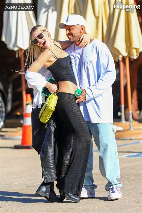 Joy Corrigan And Ted Dhaniks Pda Filled Lunch Date In Malibu Aznude
