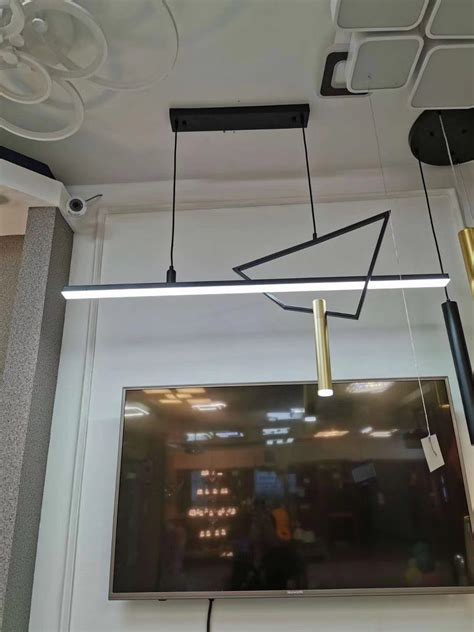 Cylinder Dropdown Led Linear Pendant Belecome
