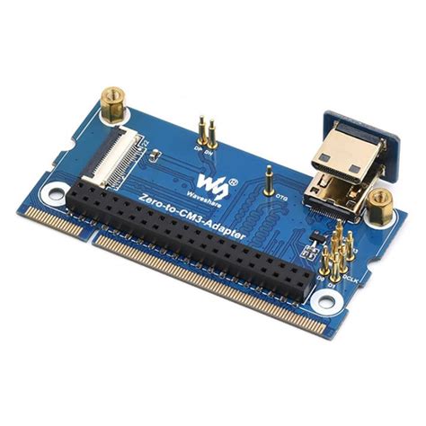 Waveshare Zero To Cm3 Adapter For Raspberry Pi Zero 2w To Cm3cm3 Core