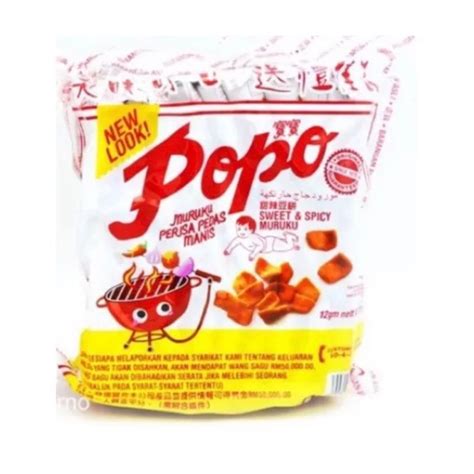Jual Popo Maruku Snack Ikan Maruku Popo Pedas Manis Popo Maruku