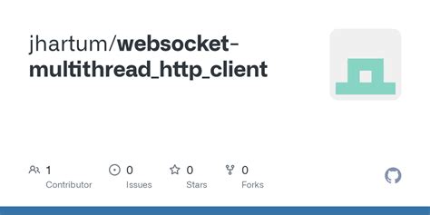 github jhartum websocket multithread client