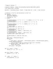 Newton Method Py Newton S Method Newton S Method Https En Wikipedia Org Wiki Newton S