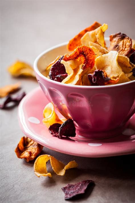 Vegetable Crisps Stock Image Image Of Colorful Dinner 42174665