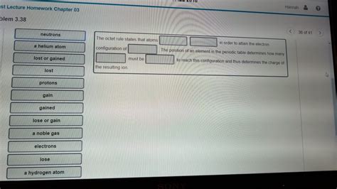 Solved St Lecture Homework Chapter 03 Hannah Blem 3 38 36 Of Chegg