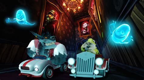 Crash Team Racing Nitro Fueled Spooky Grand Prix Footage