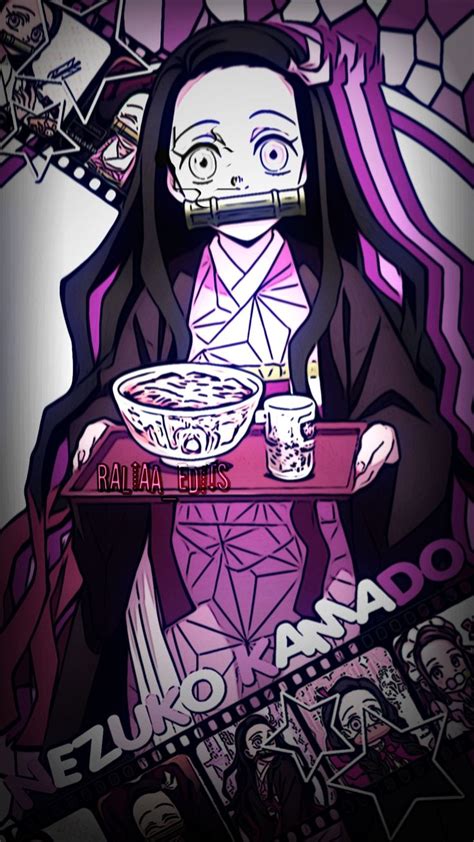 Nezuko Kamado Portada Dibujos Animados Bonitos Portadas Personajes De Anime
