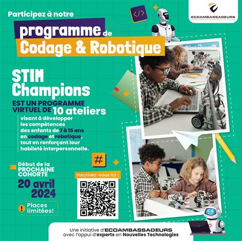 Programme De Codage Et Robotique Stim Ecoambassadeurs