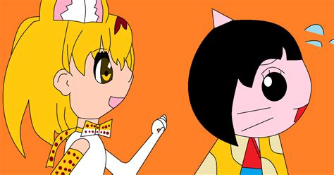 けものフレンズ サーバルの狩りごっこを追う茶々 Kouのイラスト Pixiv