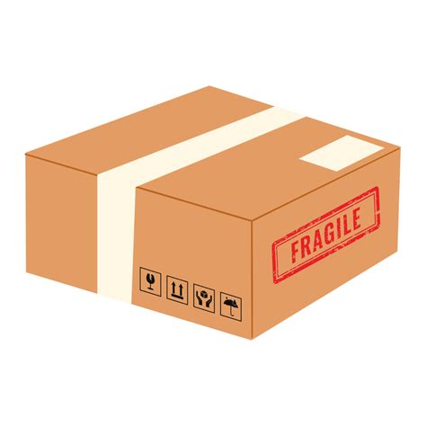 Free Parcel Box Clipart Template To Edit Online