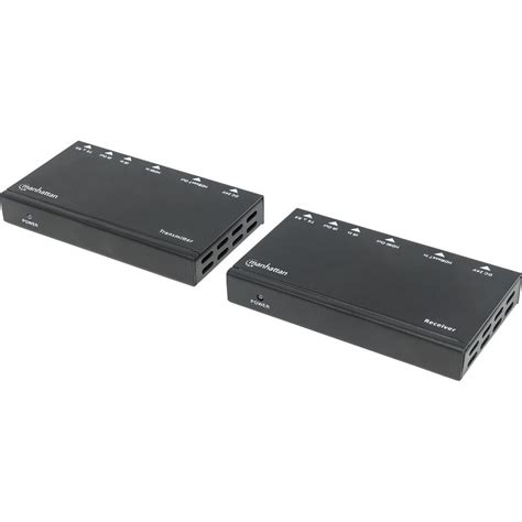 Manhattan 4k Hdmi Hdbaset Over Ethernet Extender Kit 207638