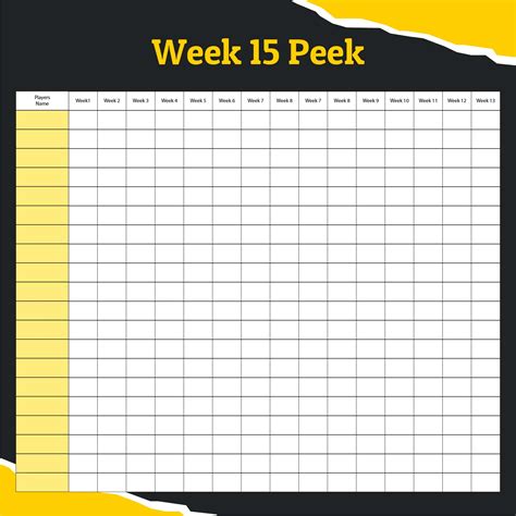 Printable Office Pools