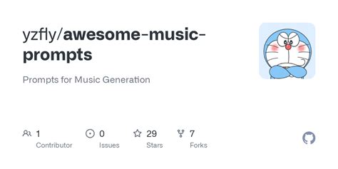 Github Yzfly Awesome Music Prompts Prompts For Music Generation