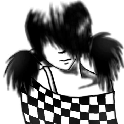 Cute Emo Drawings Easy How To Draw Emo Love Step By Step Drawing Guide By Dawn Dragoart