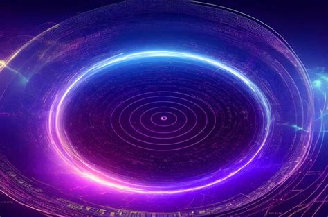 Premium Photo Visually Striking And Abstract Representation Of A Cosmic Scene Swirling