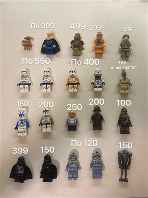 Lego Star Wars Лего звёздные войны фигурки Лего фигурки 100 грн