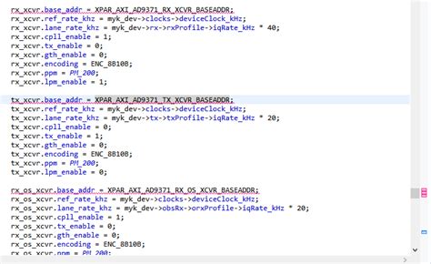 Problem Encountered While Doing AD9371 AD9375 No OS Setup Q A FPGA Reference Designs