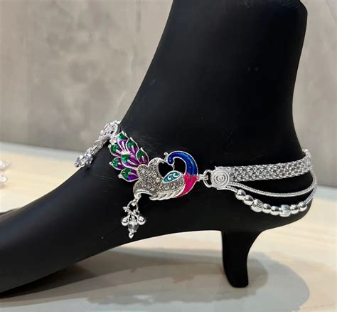 Silver Anklets At ₹ 60 Gram Silver Anklets In Mathura Id 2850157963248